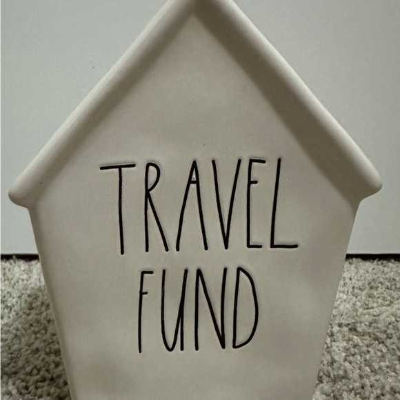 Rae Dunn | Accents | Rae Dunn New With Out Box Travel Fund Ceramic Bank ...